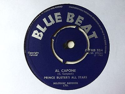 popsike.com - PRINCE BUSTER'S ALL STARS: "AL CAPONE" on UK BLUE BEAT ...