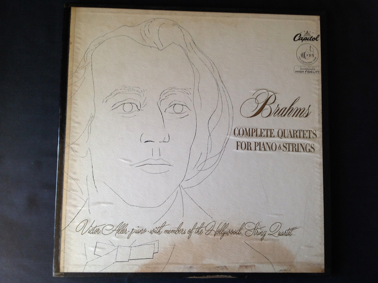 popsike.com - Brahms Complete Piano Quartets Aller/Hollywood String ...