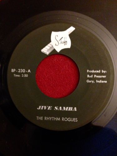 popsike.com - The Rhythm Rogues Rare Gary Indiana 7/45 Jive Samba/Give ...
