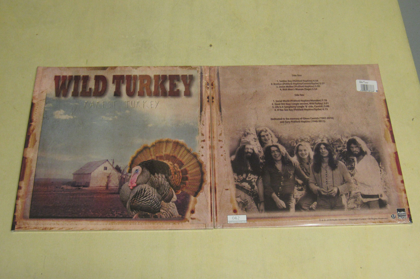popsike.com - WILD TURKEY - Rarest Turkey - LP unrel.1974-progressive ...
