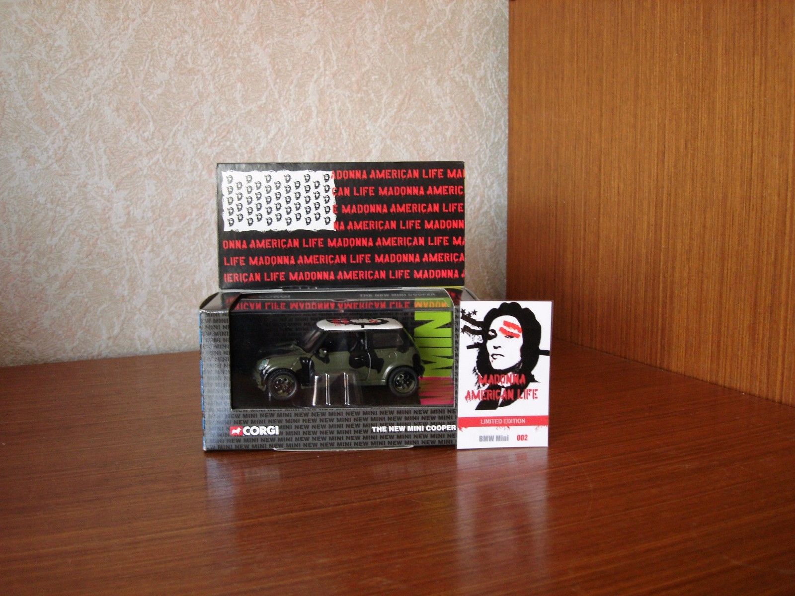 popsike.com - Madonna American life Camo Mini cooper 002 Very Rare HTF ...