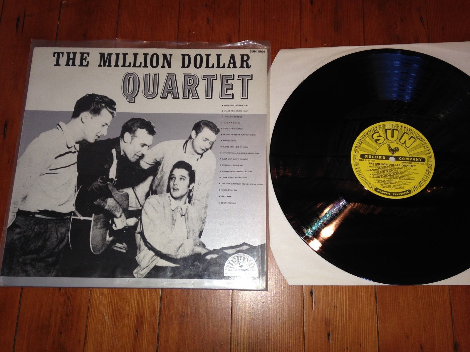 popsike.com - THE MILLION DOLLAR QUARTET LP * SUN RECORDS Elvis Presley ...