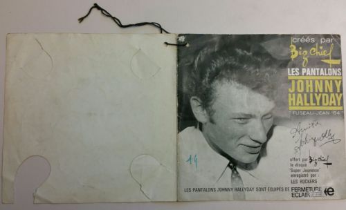 popsike.com - Flexi Big Chief Johnny Hallyday - auction details