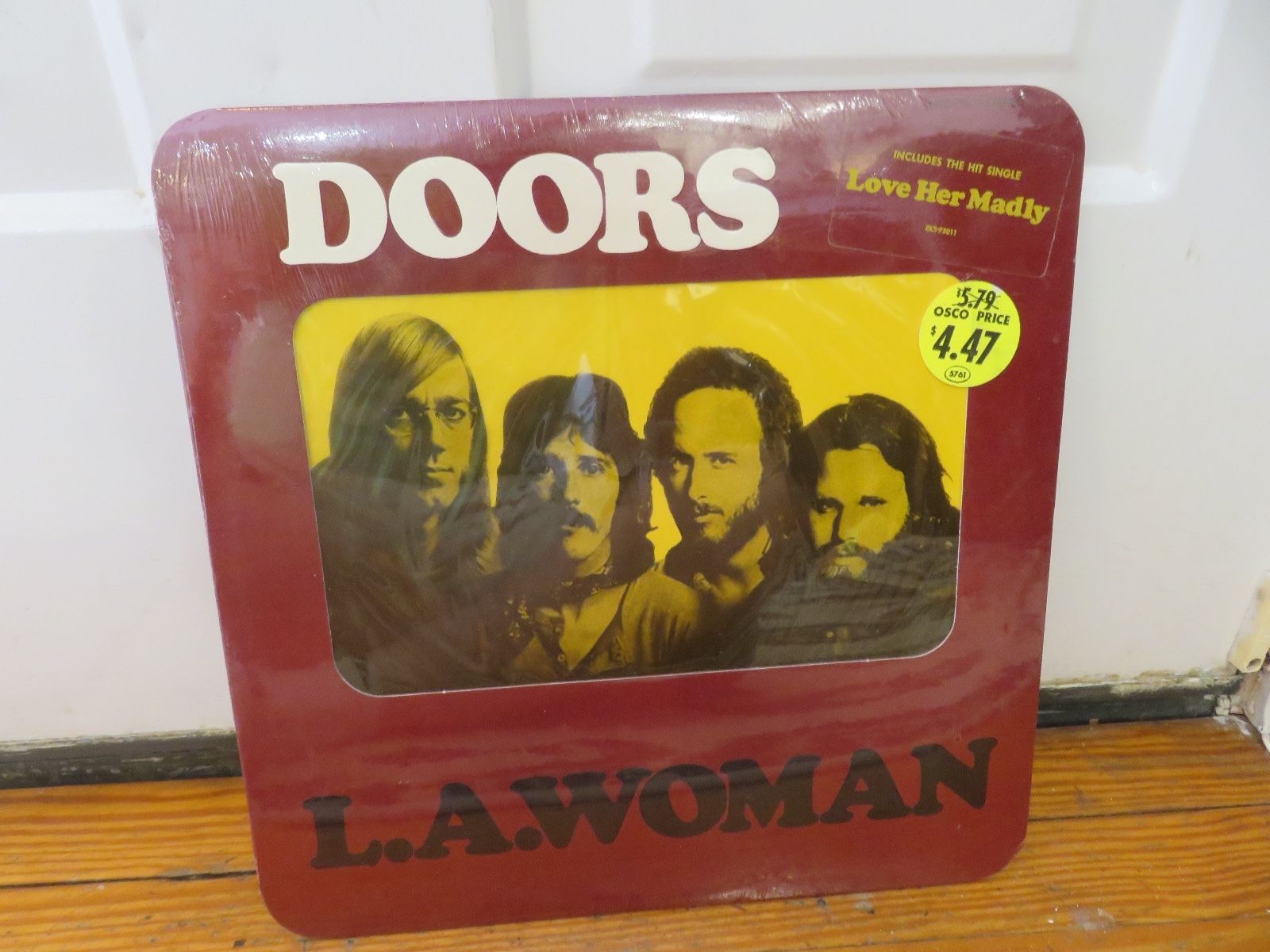popsike.com - VERY RARE ORIGINAL 1971 SEALED THE DOORS L.A. WOMAN W ...