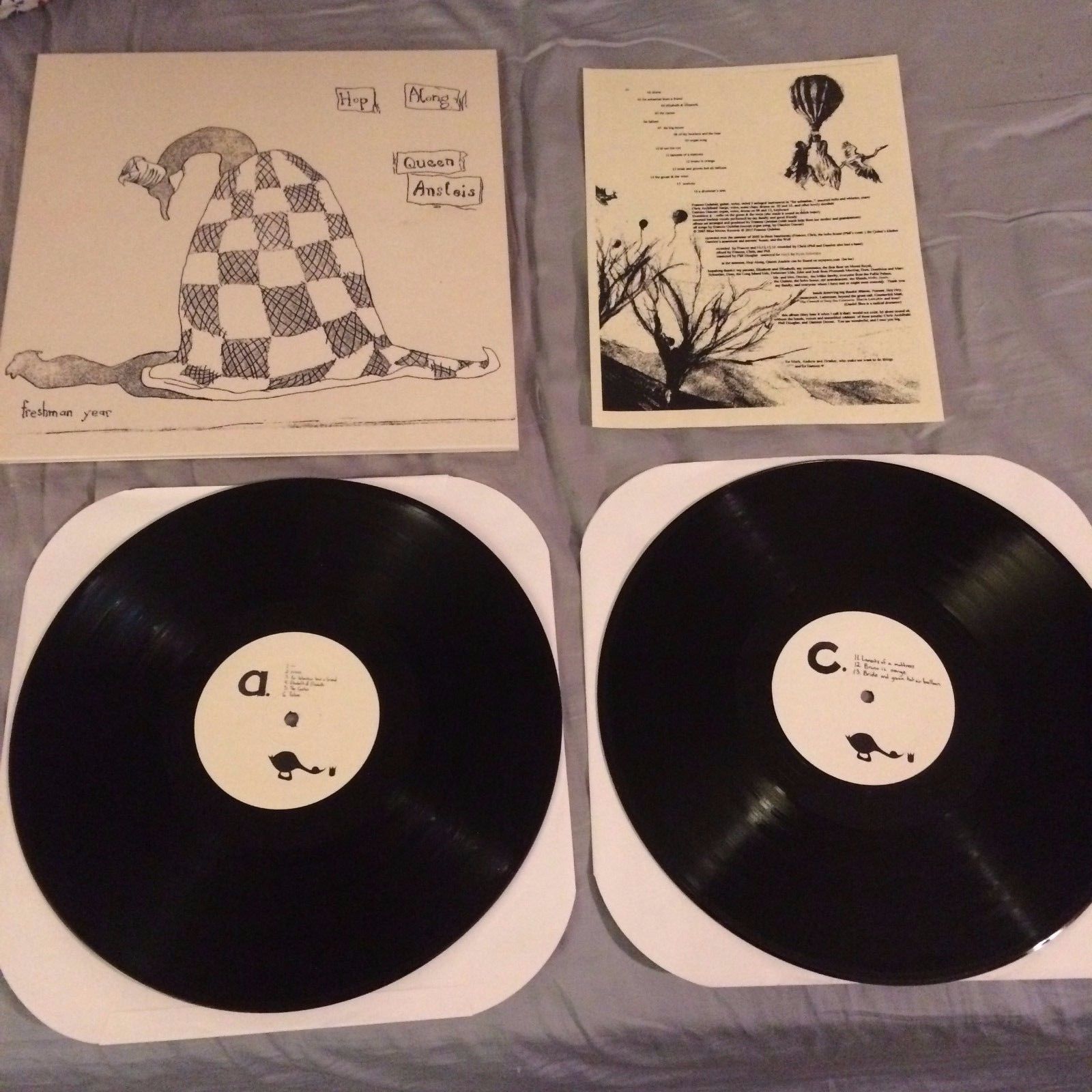 popsike.com - Hop Along, Queen Ansleis Freshman Year Vinyl 2LP rare ...