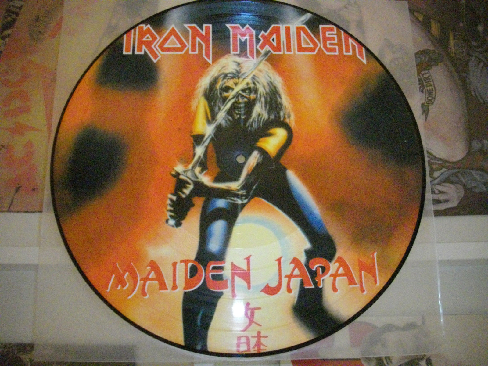 popsike.com - IRON MAIDEN MAIDEN JAPAN LIVE + ONE PICTURE DISC 2003 ...