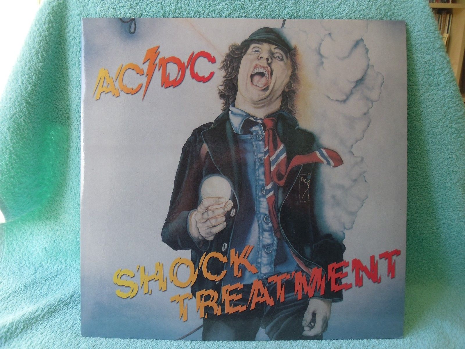 popsike.com - AC/DC. SHOCK TREATMENT. WHITE VINYL 1978 RADIO BROADCAST ...