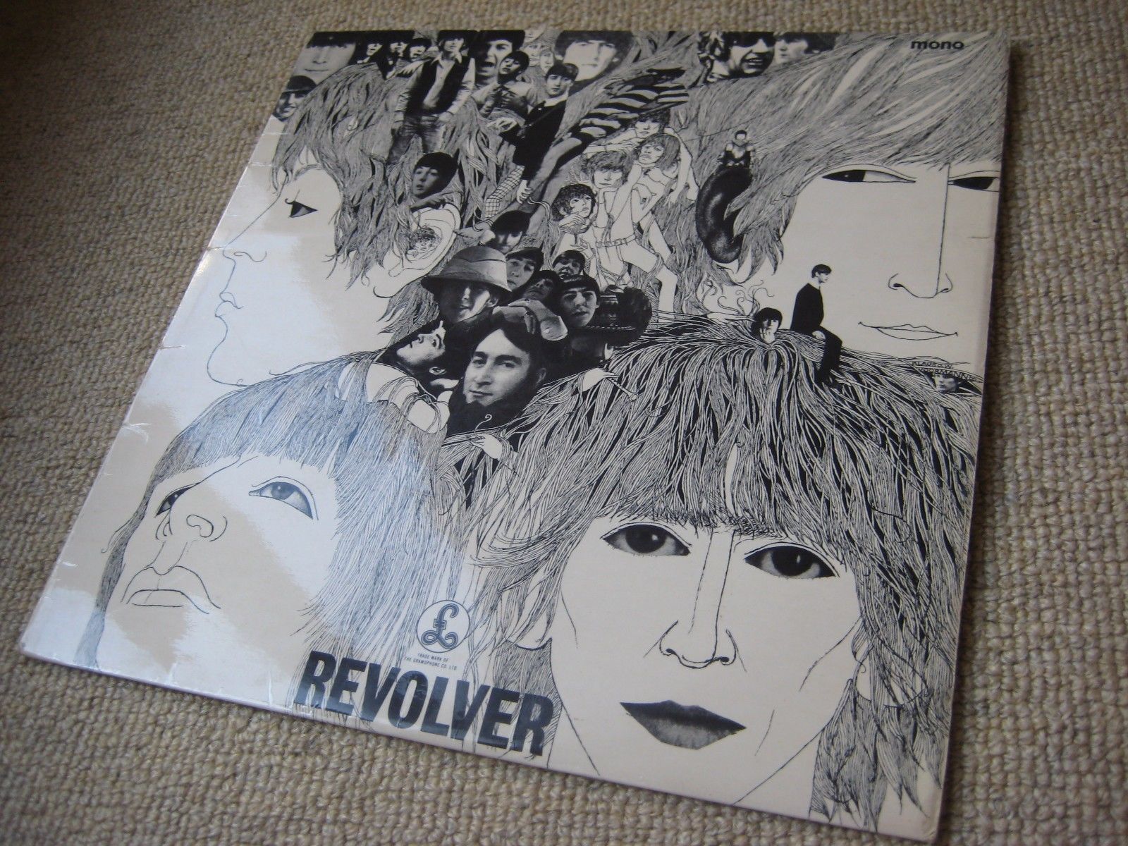 popsike.com - The Beatles Revolver Original 2ND ISSUE UK MONO LP ...
