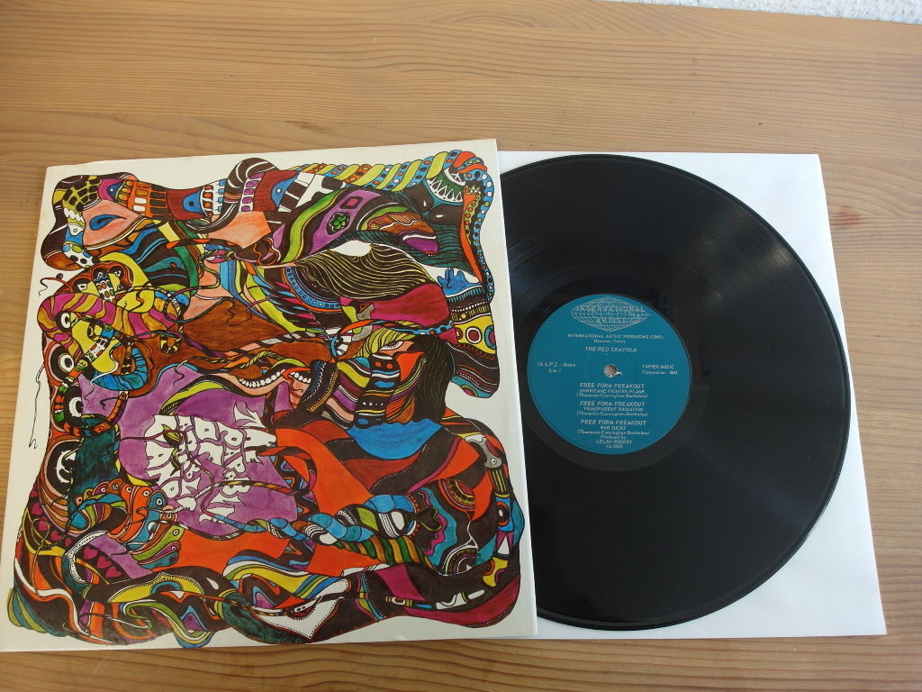popsike.com - THE RED CRAYOLA WITH THE FAMILIA UGLY PSYCH MONSTER ...