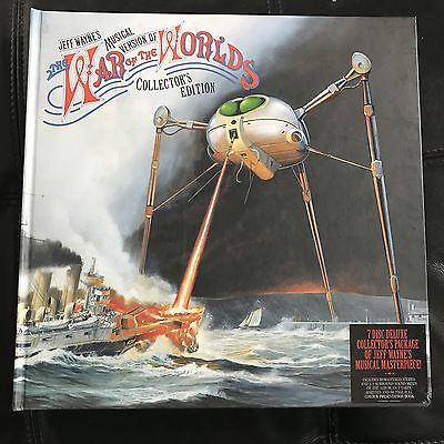 popsike.com - The War of the Worlds 7 Disc Collector's Edition Jeff Wayne's Musical SACD ...