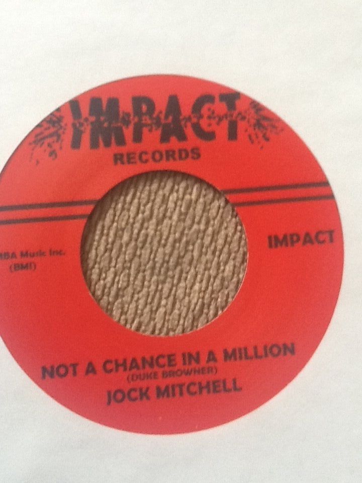 popsike.com - JOCK MITCHELL. NOT A CHANCE IN A MILLION. NARBAY BELEIVE ...