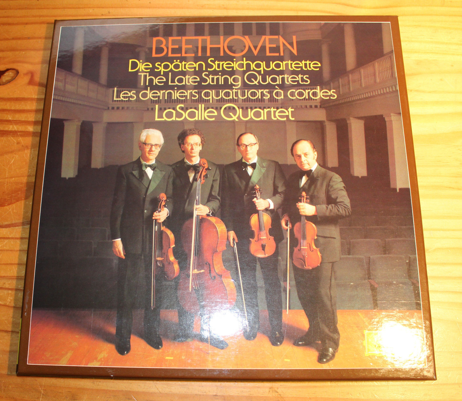 popsike.com - LASALLE QUARTET Beethoven Late String Quartets 4-LP-Box DG - auction details