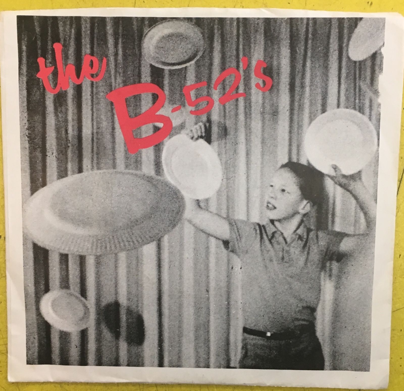 popsike.com - THE B-52s Rock Lobster 7" 45 Red Logo 1978 DB-52 VG+ ...