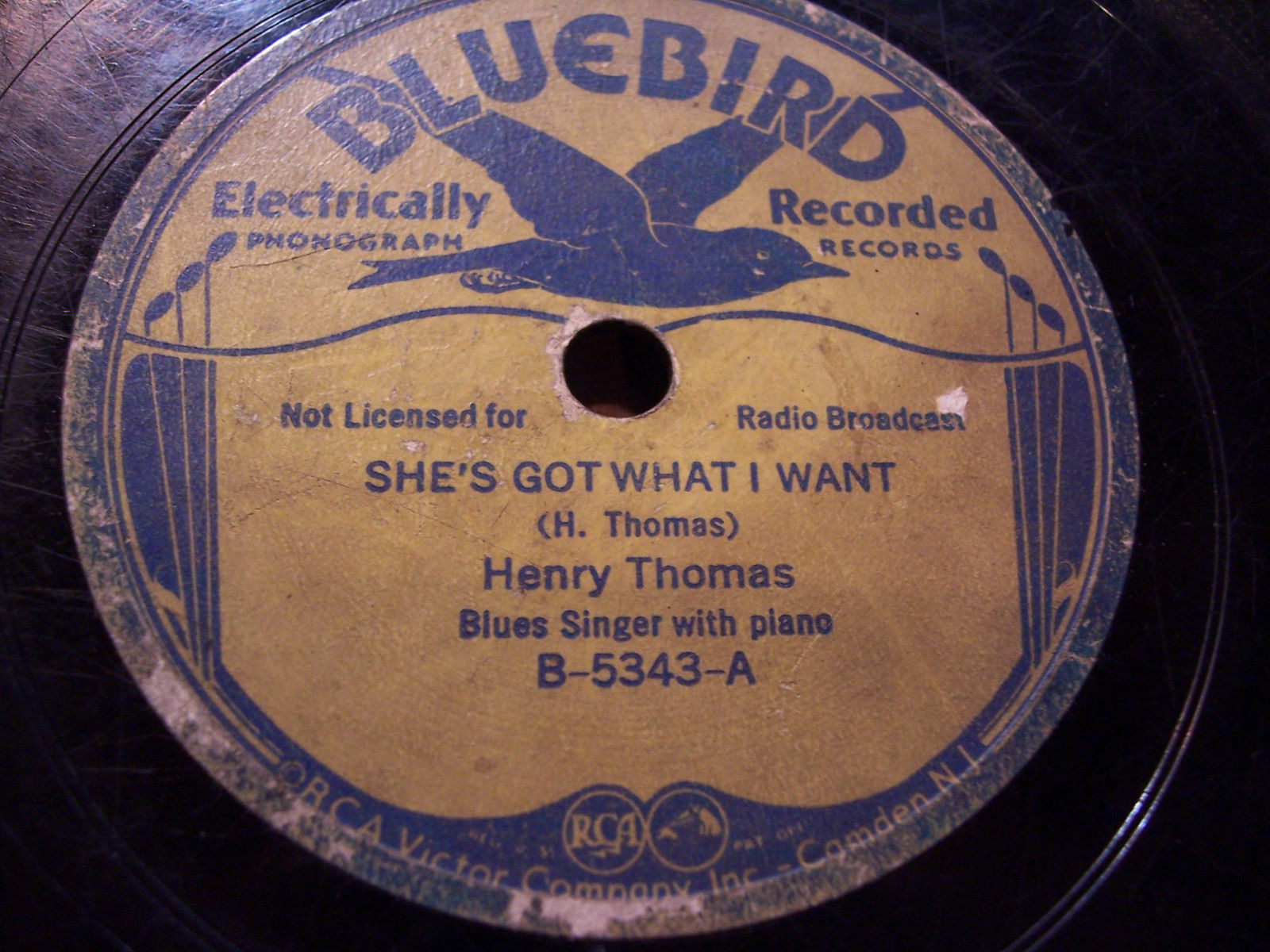 popsike.com - BlueBird 5343 Henry Thomas "She's got What I Want" "My ...