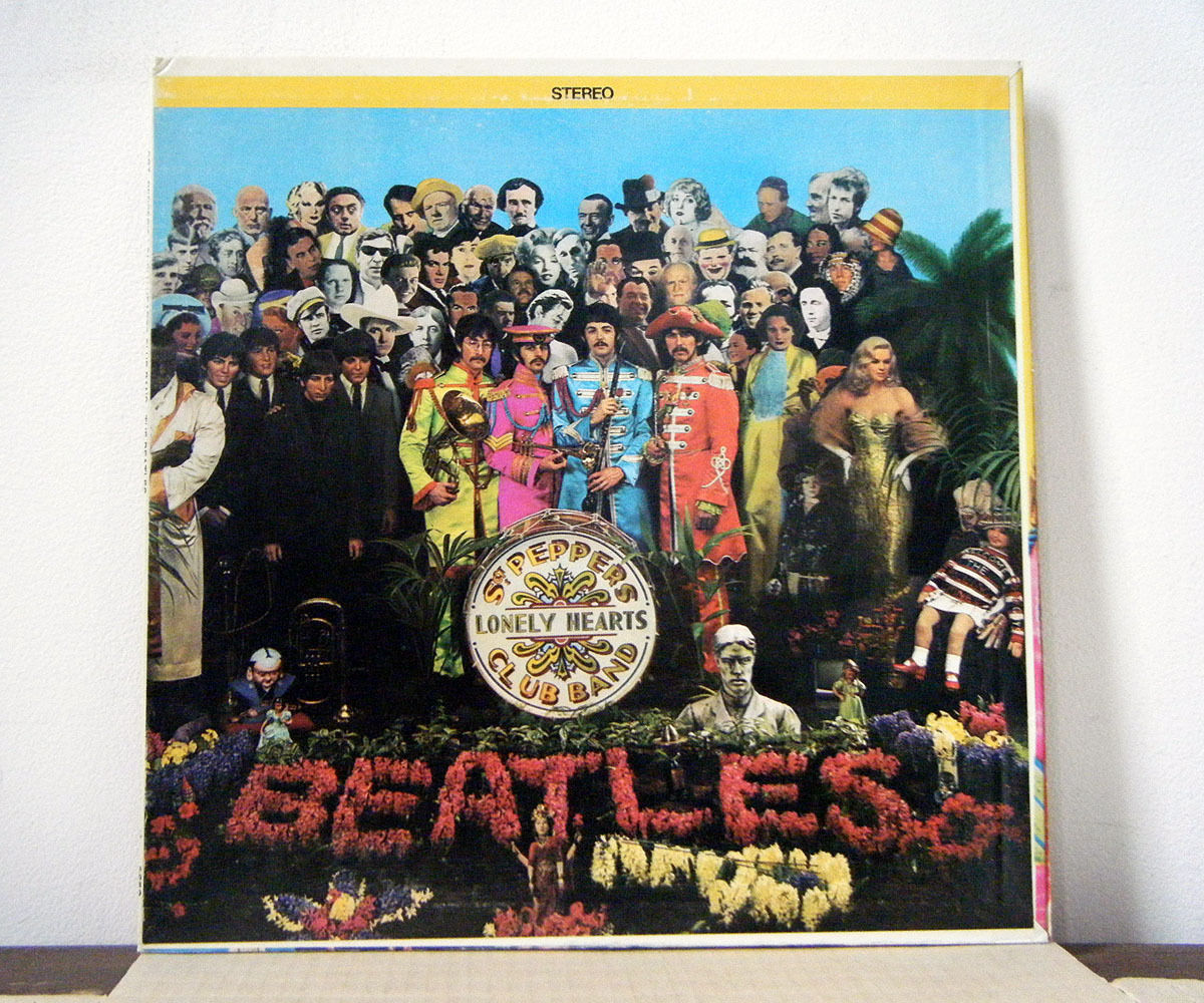 popsike.com - THE BEATLES LP Sgt. Pepper's Lonely Hearts Club Band 1967 Apple stereo insert ...