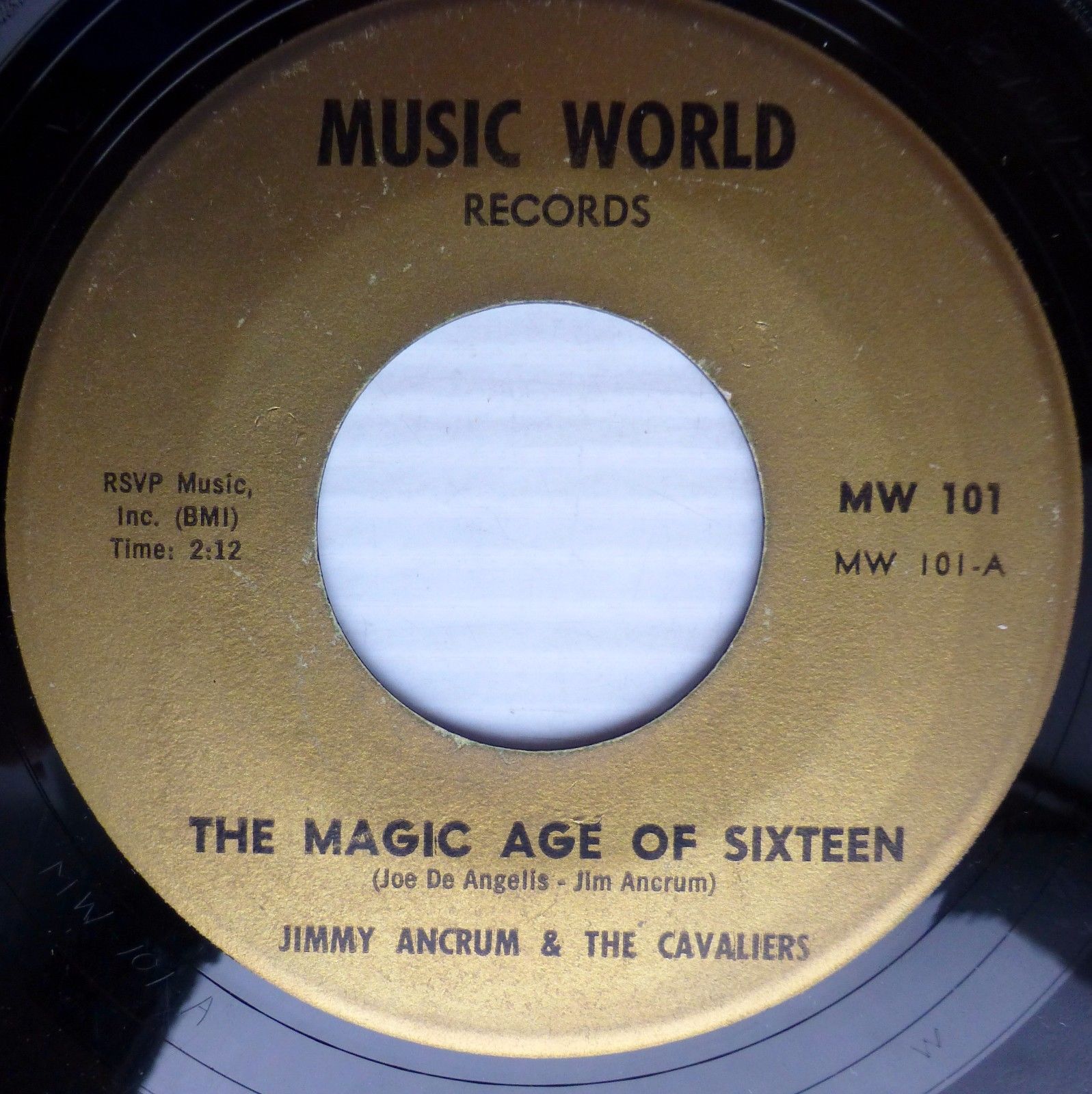 popsike.com - JIMMY ANCRUM & the CAVALIERS orig. MUSIC WORLD 45 MAGIC ...