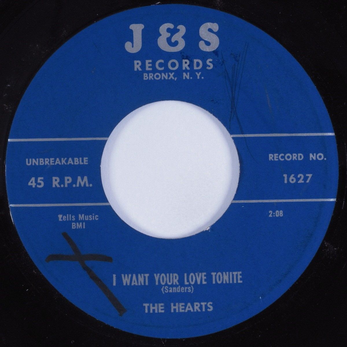 popsike.com - R&B Doo Wop Girl Group 45 HEARTS I Want Your Love Tonite ...