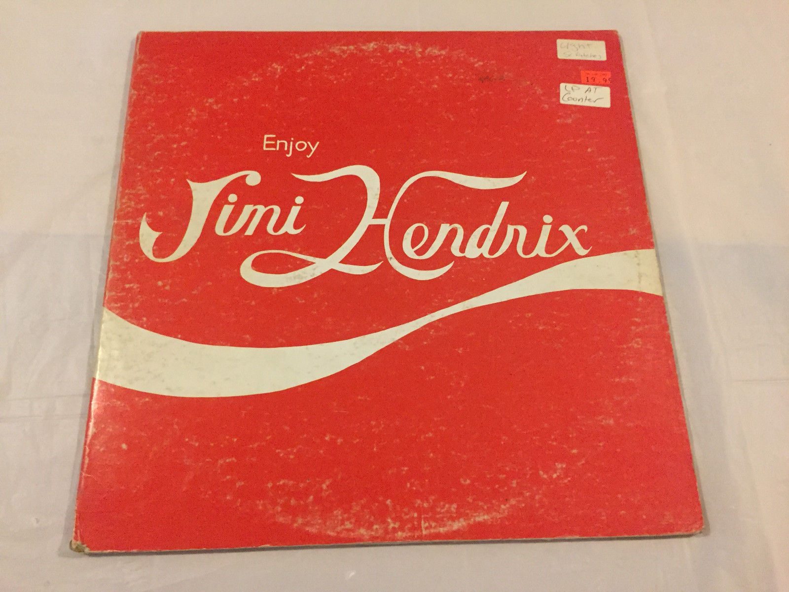 popsike.com - JIMI HENDRIX:"ENJOY":COCA-COLA COVER:RUBBER DUBBER ...