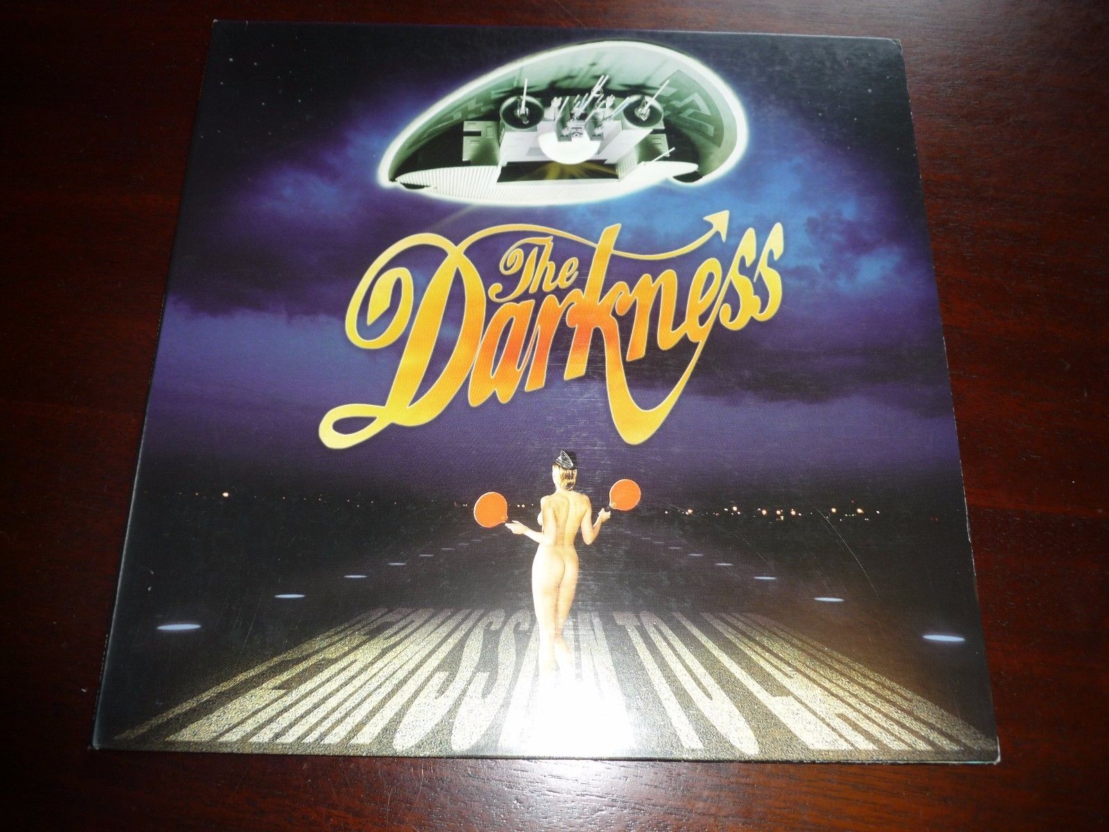 popsike.com - The Darkness ?– Permission To Land LP - first press 2003 ...