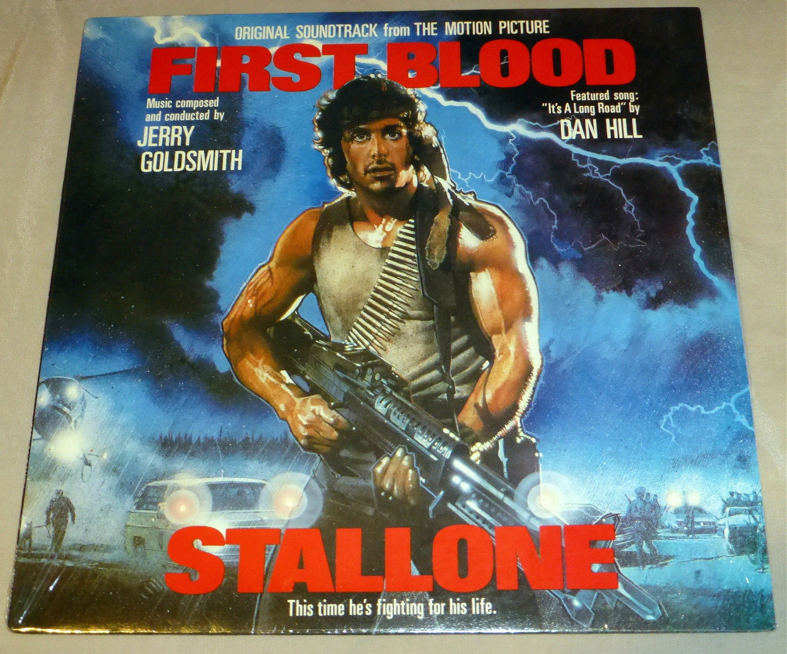 popsike.com - RAMBO First Blood Original Soundtrack Stallone Jerry ...