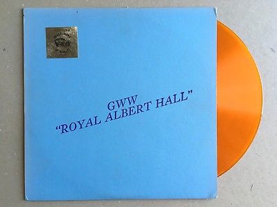 popsike.com - BOB DYLAN GWW Royal Albert Hall ORANGE COLORED VINYL TMOQ ...
