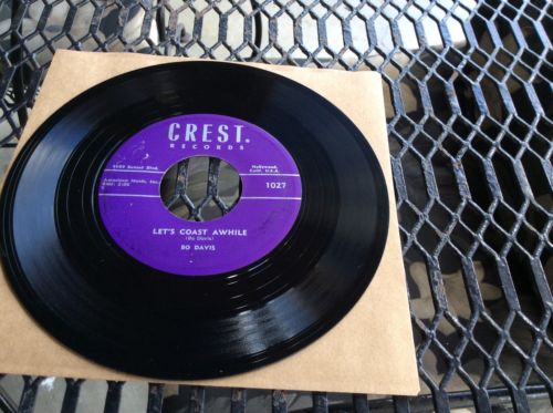 popsike.com - Rare Rockabilly 45 BO DAVIS with Eddie Cochran “ Let’s ...