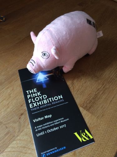 popsike.com - Pink Floyd Algie Pig Plus Exhibition Guide / Map ...