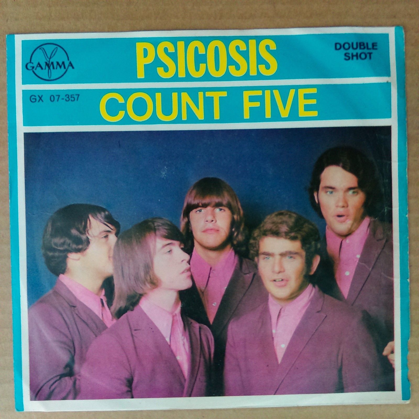 popsike.com - Count Five Psicosis Mexico 7" Picture Sleeve 45 Psychotic Reaction Mexican PS ...