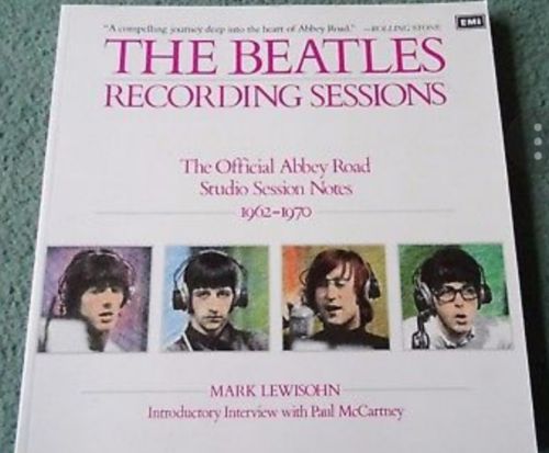 popsike.com - BEATLES COMPLETE RECORDING SESSIONS MARK LEWISOHN ABBEY ...