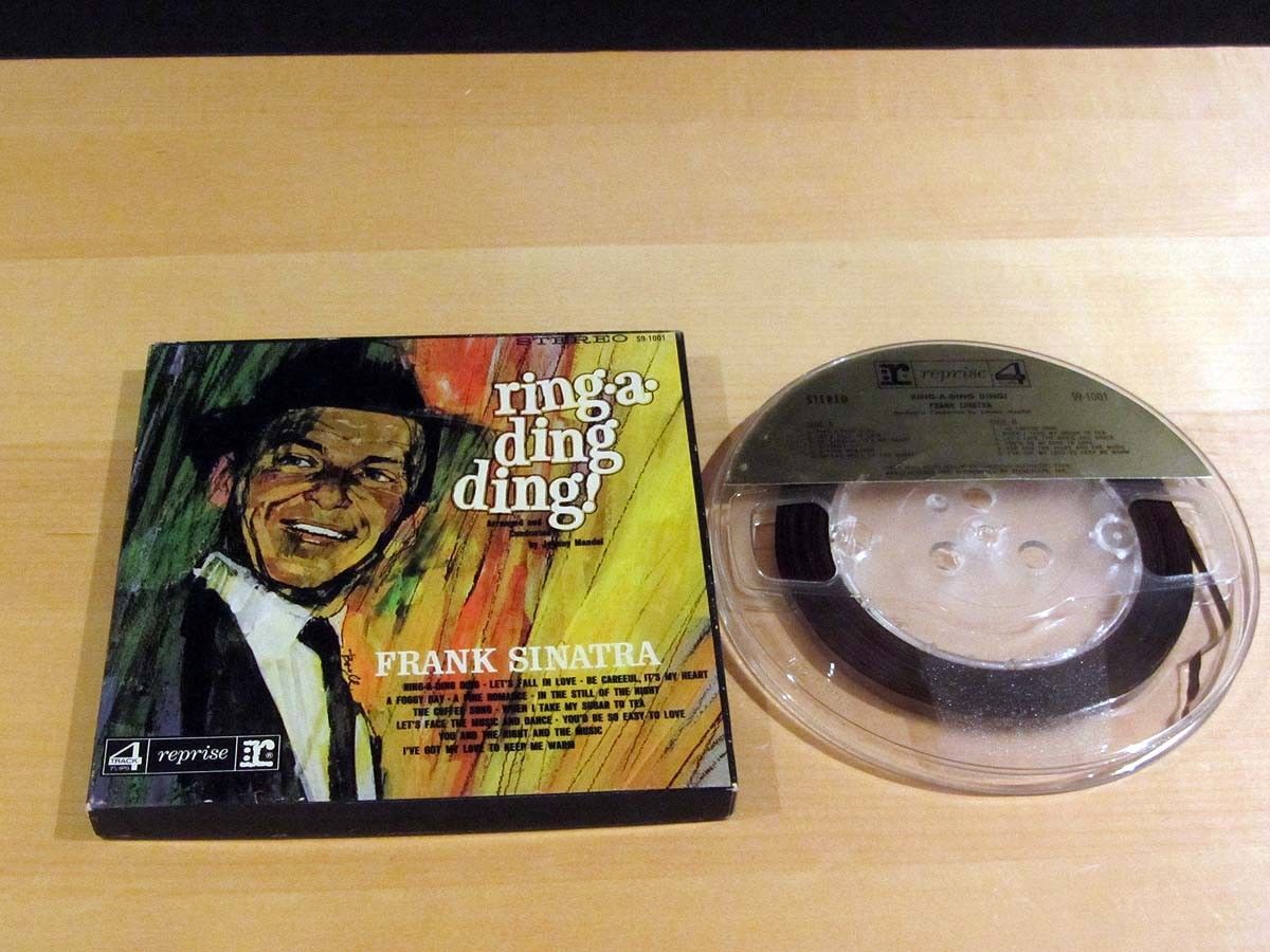 popsike.com - Reel-To-Reel FRANK SINATRA Ring-A-Ding Ding 4-TRACK 7.5 ...