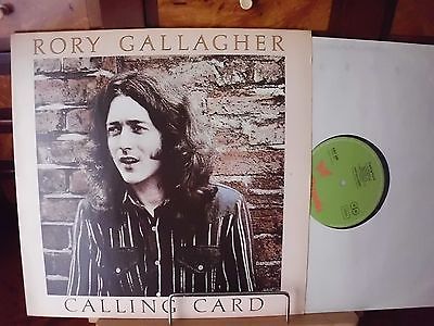 popsike.com - LP - RORY GALLAGHER - CALLING CARD - auction details