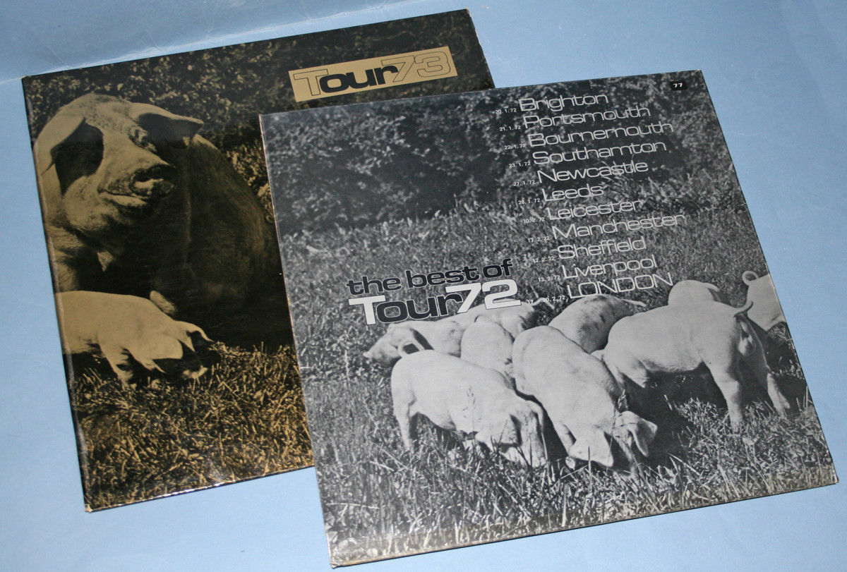 popsike.com - PINK FLOYD THE BEST OF TOUR 72 and 73 2 VINYL LP's 1973 ...