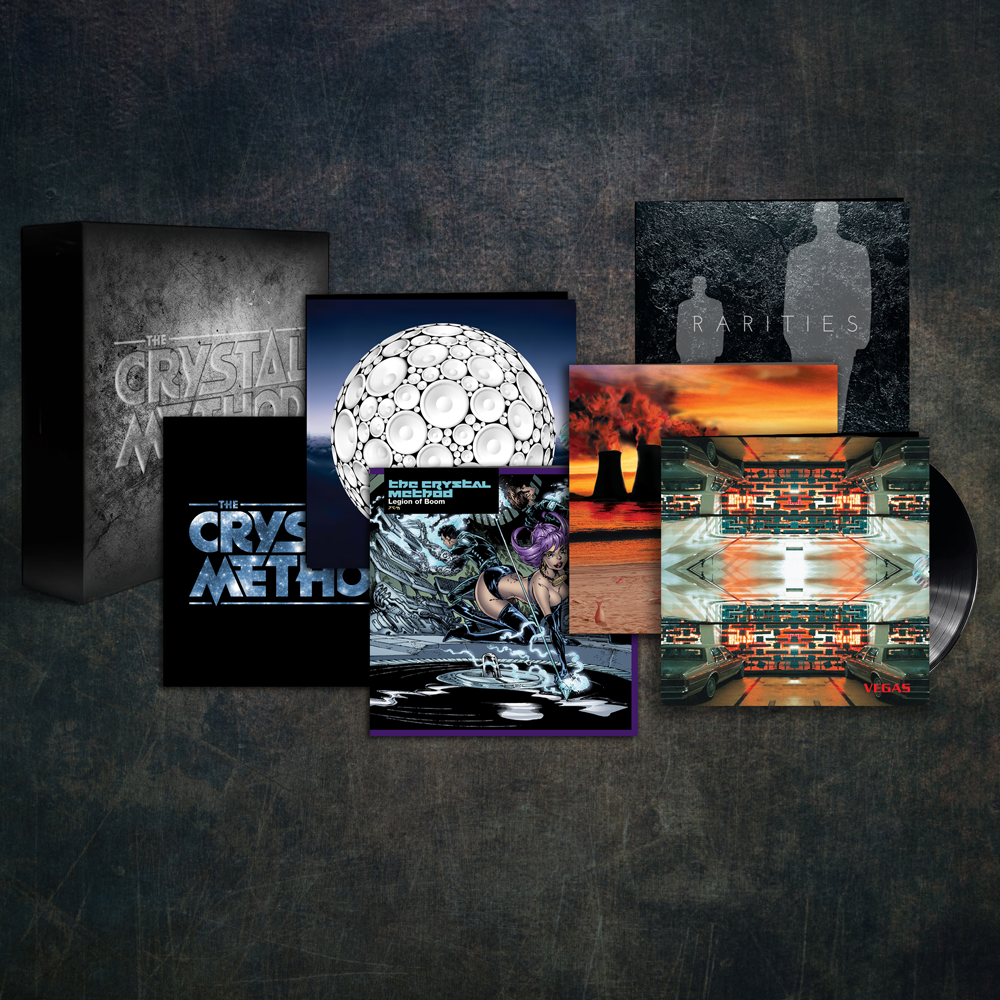 popsike.com - The Crystal Method 20th Anniversary Signature Box Set ...