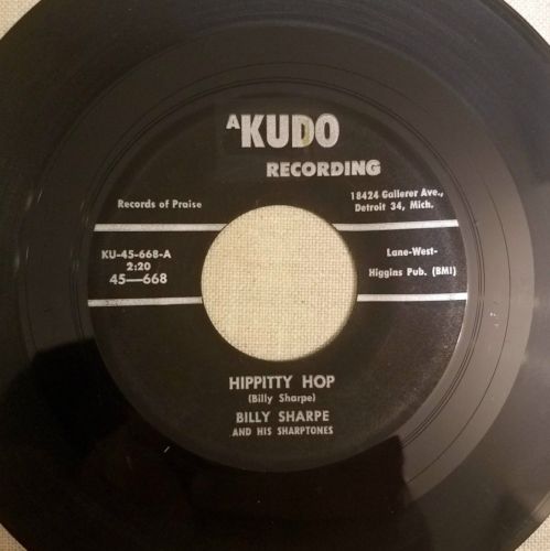 popsike.com - Billy Sharpe w/ Sharptones - Hippity Hop Detroit ...