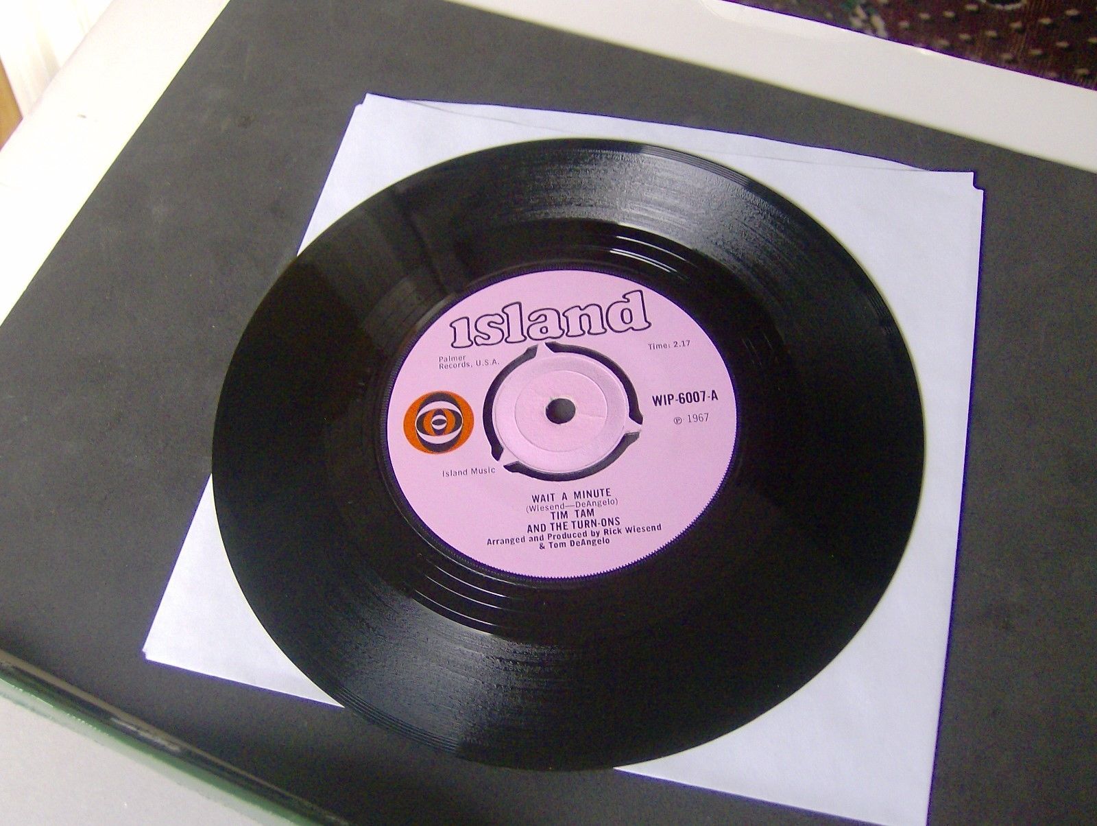 popsike.com - 'WAIT -A-MINUTE TIM TAM & TURN ONS (PINK ISLAND WIP 6007 ...