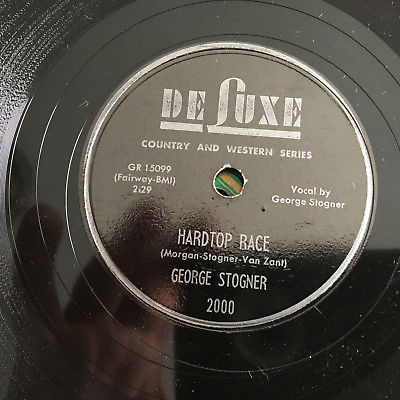 popsike.com - HARDTOP RACE George Stogner DELUXE Hillbilly C&W 78 rpm ...