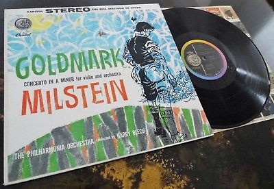 popsike.com - Goldmark: Violin Concerto - Nathan Milstein **Capitol SP ...