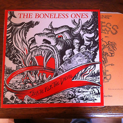 popsike.com - THE BONELESS ONES - Skate For The Devil / Original vinyl ...