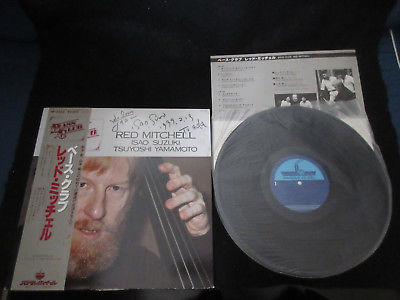 popsike.com - Red Mitchell Bass Club Japan Vinyl LP Signed by Isao ...