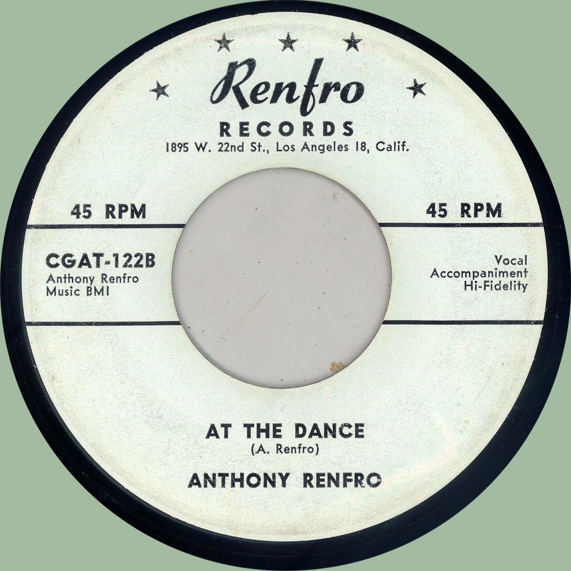 popsike.com - ANTHONY RENFRO (w/ group) At the Dance / This Is Our ...