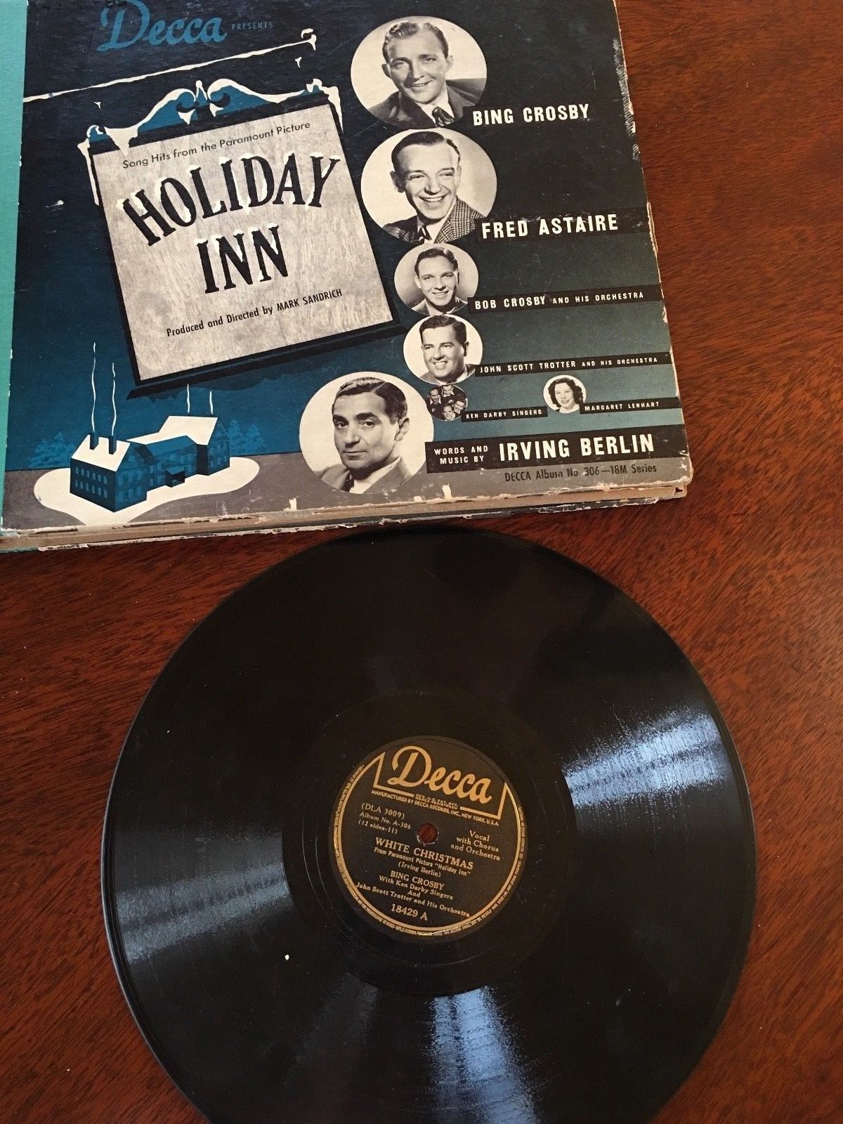 popsike.com - HOLIDAY INN: Bing CROSBY, Fred ASTAIRE. Decca Album No ...
