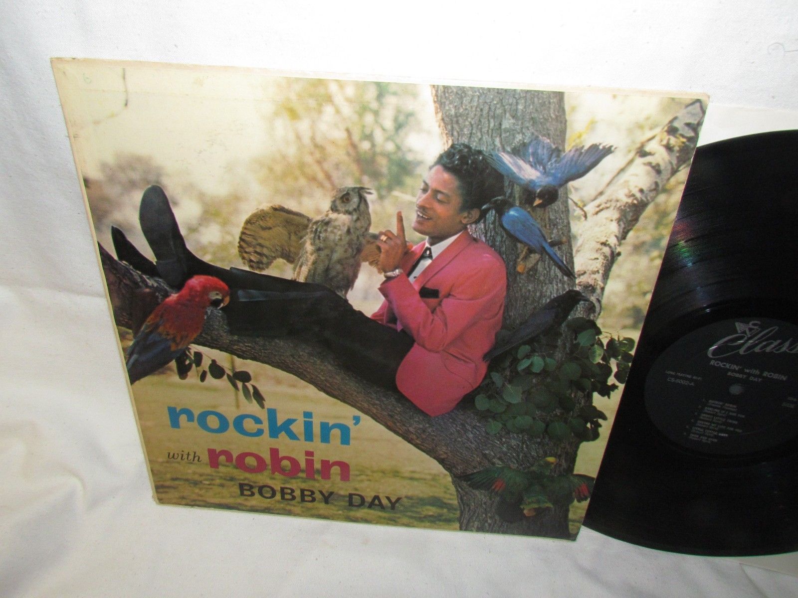 popsike.com - ROCK N ROLL LP BOBBY DAY ROCKIN WITH ROBIN 1ST PRESS ON ...