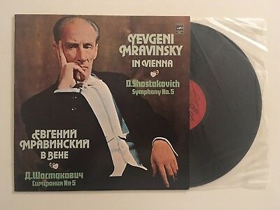 popsike.com - YEVGENI MRAVINSKY conducts Shostakovich symphony No. 5 ...