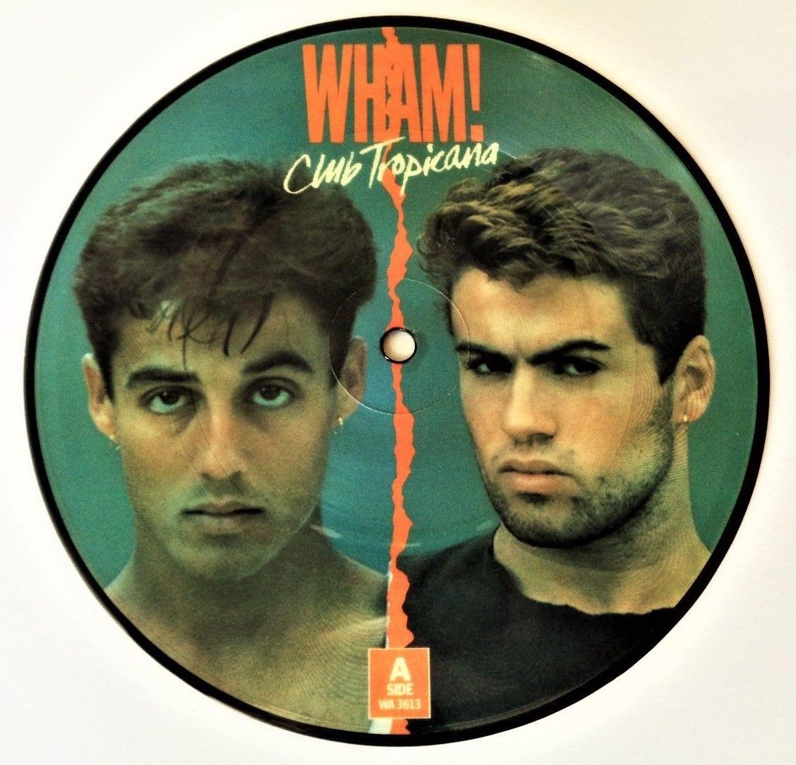popsike.com - WHAM Club Tropicana VINYL 45 PICTURE DISC George Michael ...