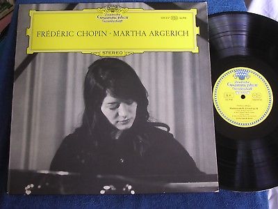 popsike.com - Martha Argerich/Frederic Chopin/1967 Large Tulip Label/DGG SLPM 139 317/MINT ...