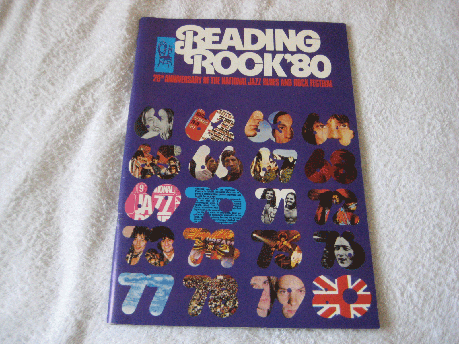 popsike.com - READING ROCK FESTIVAL 1980 OFFICIAL PROGRAMME IRON MAIDEN ...