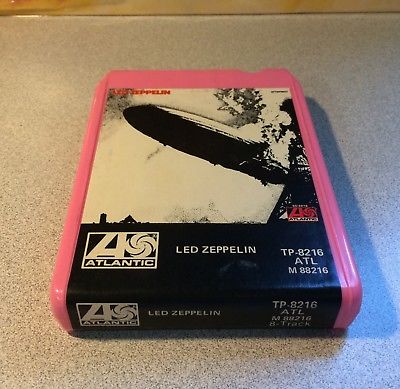 popsike.com - 1969 “Led Zeppelin” 8 Track Tape • first album - auction ...
