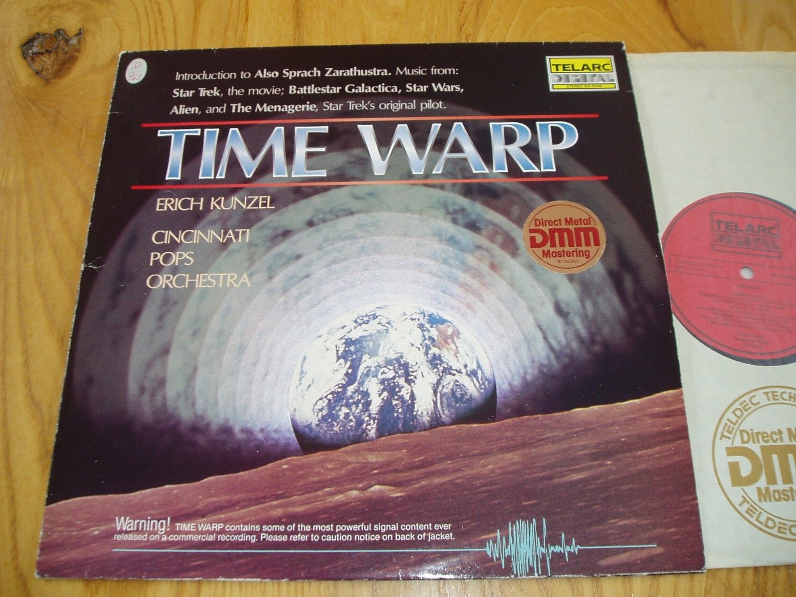 popsike.com - *TAS* TELARC DG 10106 DIGITAL *TIME WARP* ERICH KUNZEL ...