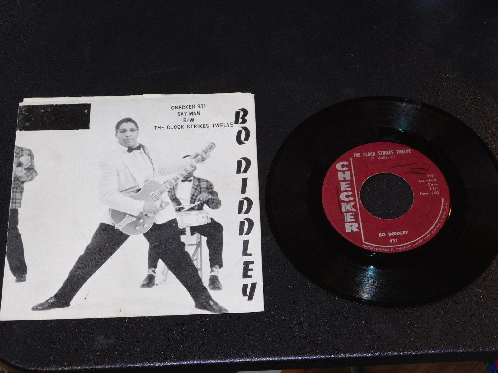 popsike.com - EX BO DIDDLEY "SAY MAN/THE CLOCK STRIKES TWELVE" 45 ...