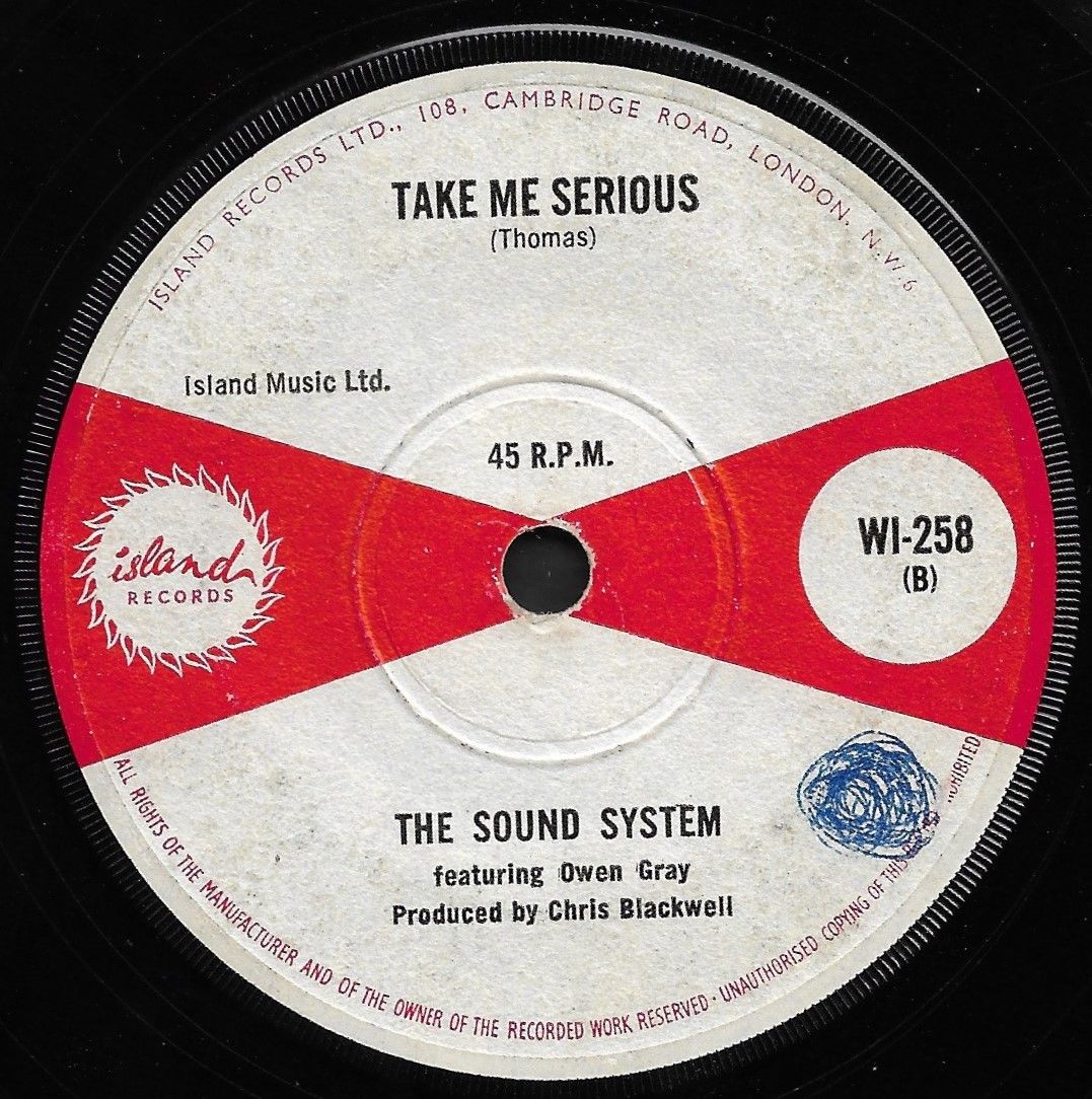 popsike.com - Rare 60's UK R&B Reggae Mod 45 - THE SOUND SYSTEM (Island ...